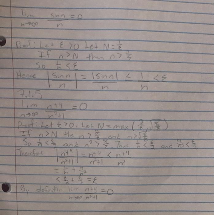 Solved This is a Real Analysis Course. This is how the | Chegg.com