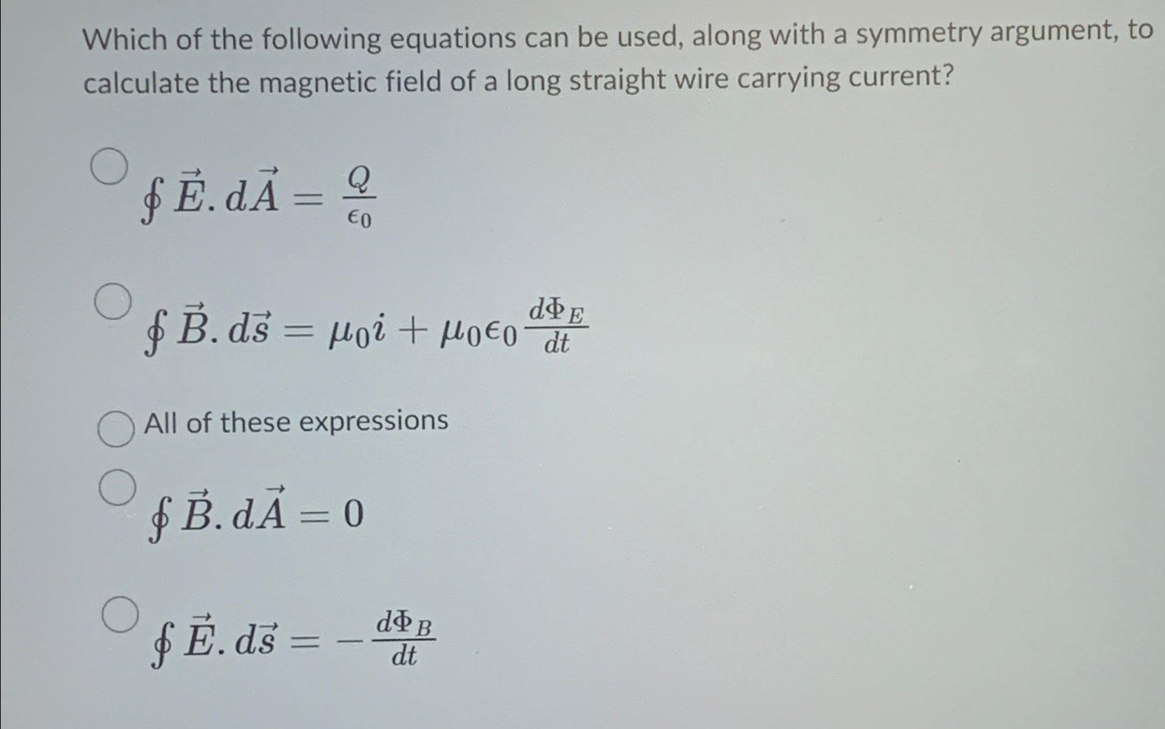 Solved Which of the following equations can be used, along | Chegg.com