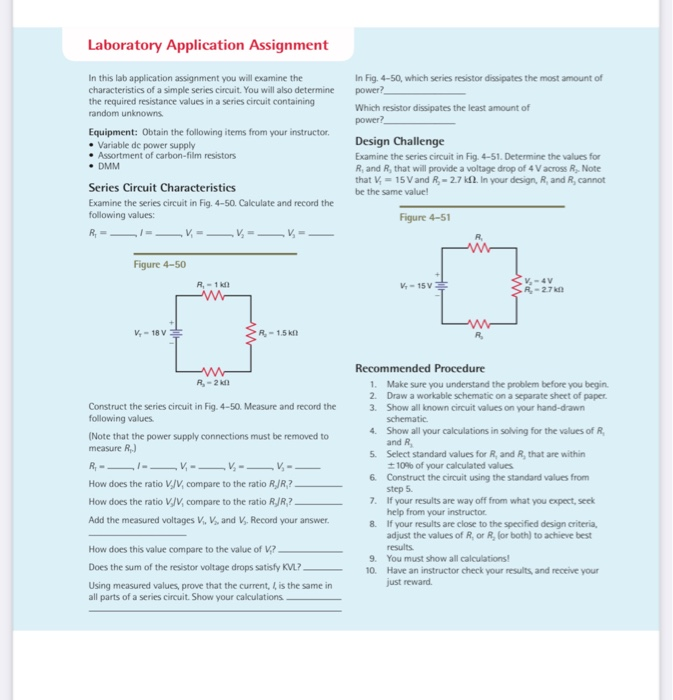 Solved Laboratory Application Assignment In This Lab 
