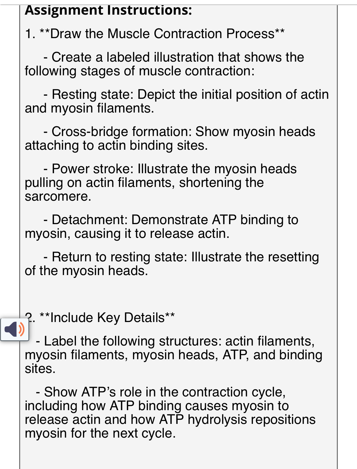 Assignment Instructions:Create a labeled illustration | Chegg.com