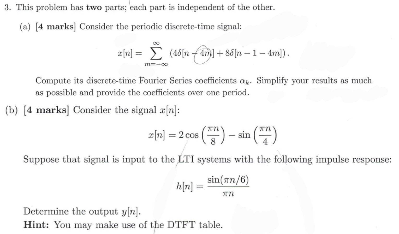 Solved This problem has two parts; each part is independent | Chegg.com