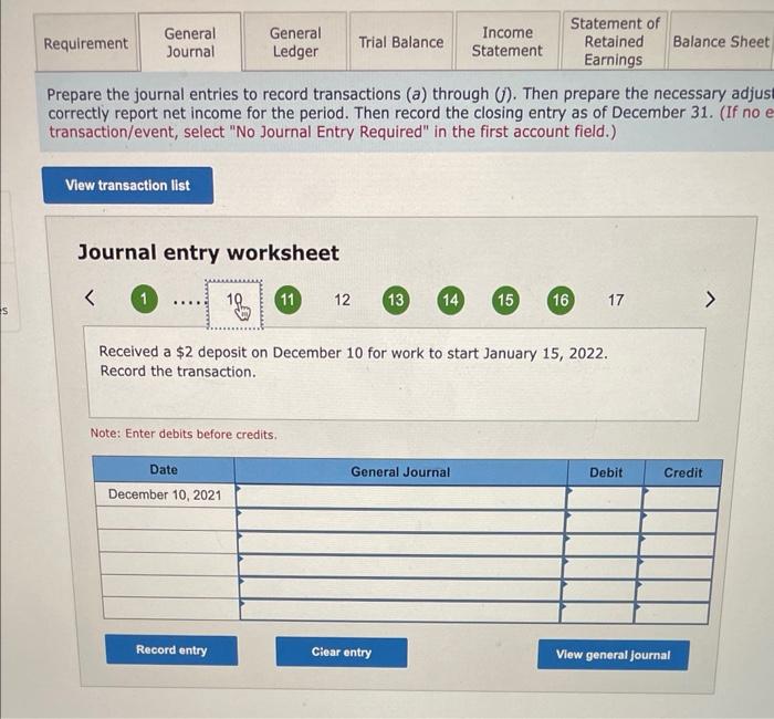 Solved Prepare the journal entries to record transactions | Chegg.com