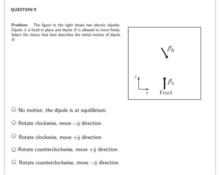 Solved QUESTION 9 Problem: The figure to the right shows two | Chegg.com