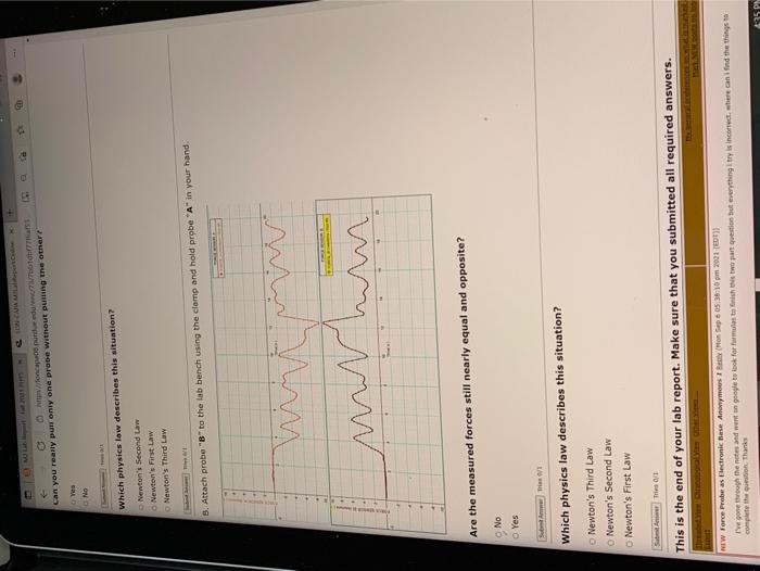 Solved Activity 3: Force Probe as Electronic Balance set (r) | Chegg.com