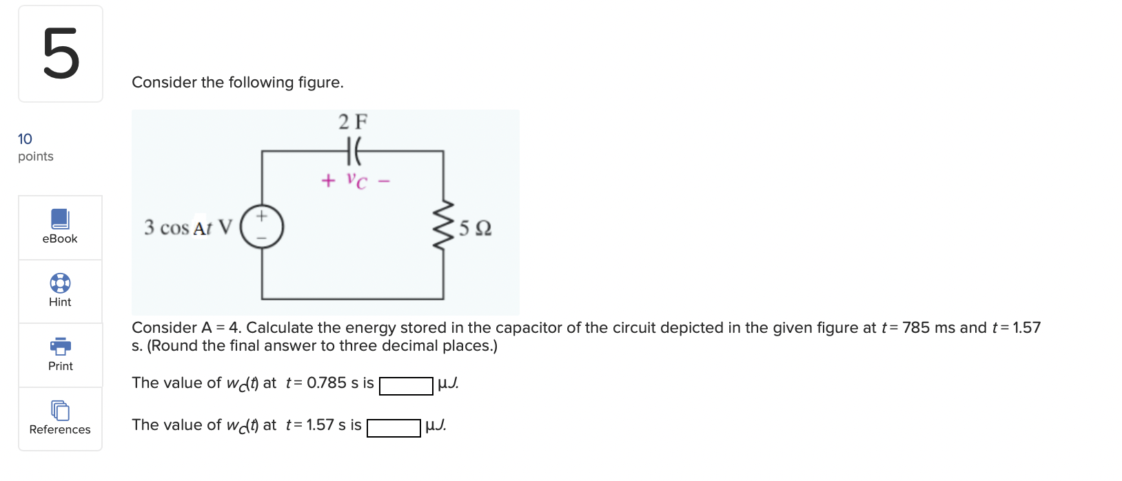 Solved Consider the following figure.Consider A=4. | Chegg.com