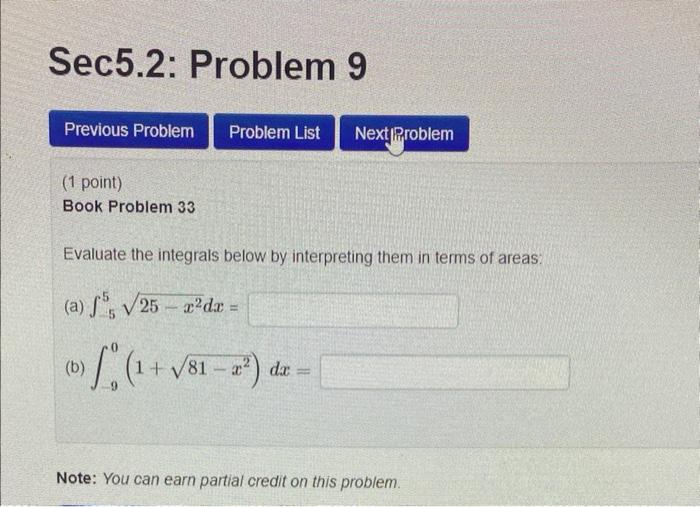 Solved Evaluate the integrals below by interpreting them in | Chegg.com