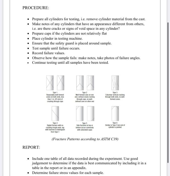 Solved CVE 310 Strength of Materials Laboratory Laboratory 8 | Chegg.com