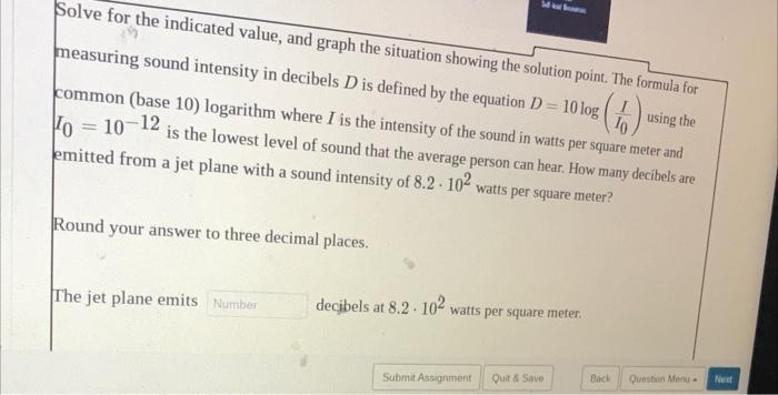 Solved Polve for the indicated value, and graph the | Chegg.com
