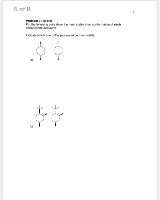 Solved Problem 3 (10 pts) For the following pairs draw the | Chegg.com Solved Problem 3 (10 pts) For the following pairs draw the | Chegg.com