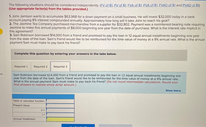 Solved Problem 5-6 (Algo) Solving for unknowns (L05-3,5-9) | Chegg.com