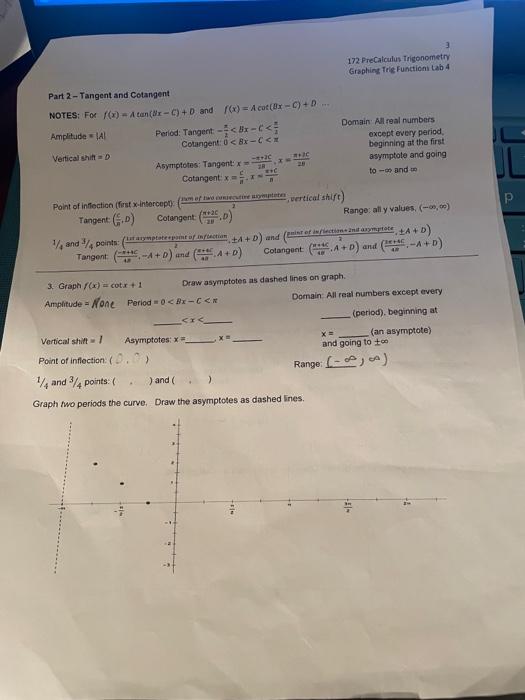 Solved 1. Graph f(x) = -3 sin 4x 3 Amplitude = Phase shift = | Chegg.com