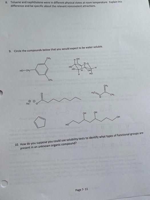 Solved c) Why is sodium decanoate more soluble in water than | Chegg.com