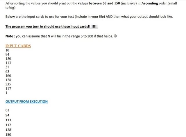Solved Create a complete pseudo-code program to do the | Chegg.com