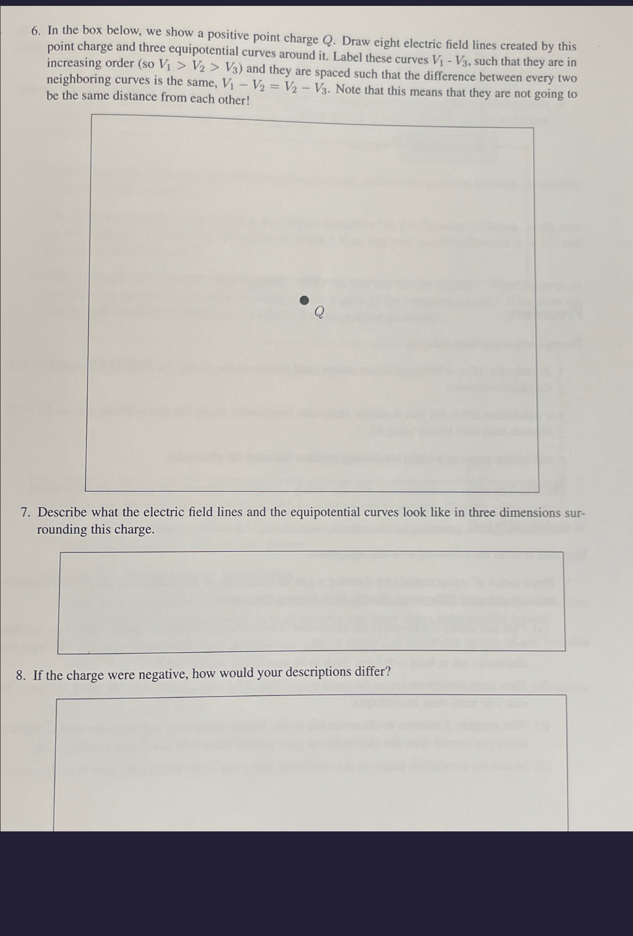 Solved PLEASE ANSWER ALL PARTS FOR A THUMBS UP! ﻿In the box | Chegg.com