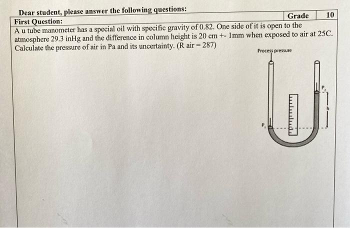 Solved Dear student, please answer the following questions: | Chegg.com