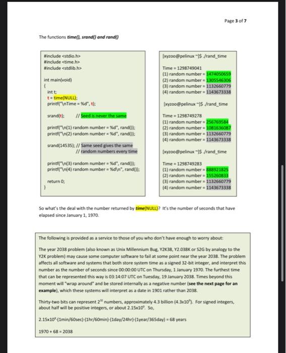 Solved Please write a C program using the instructions in pg | Chegg.com