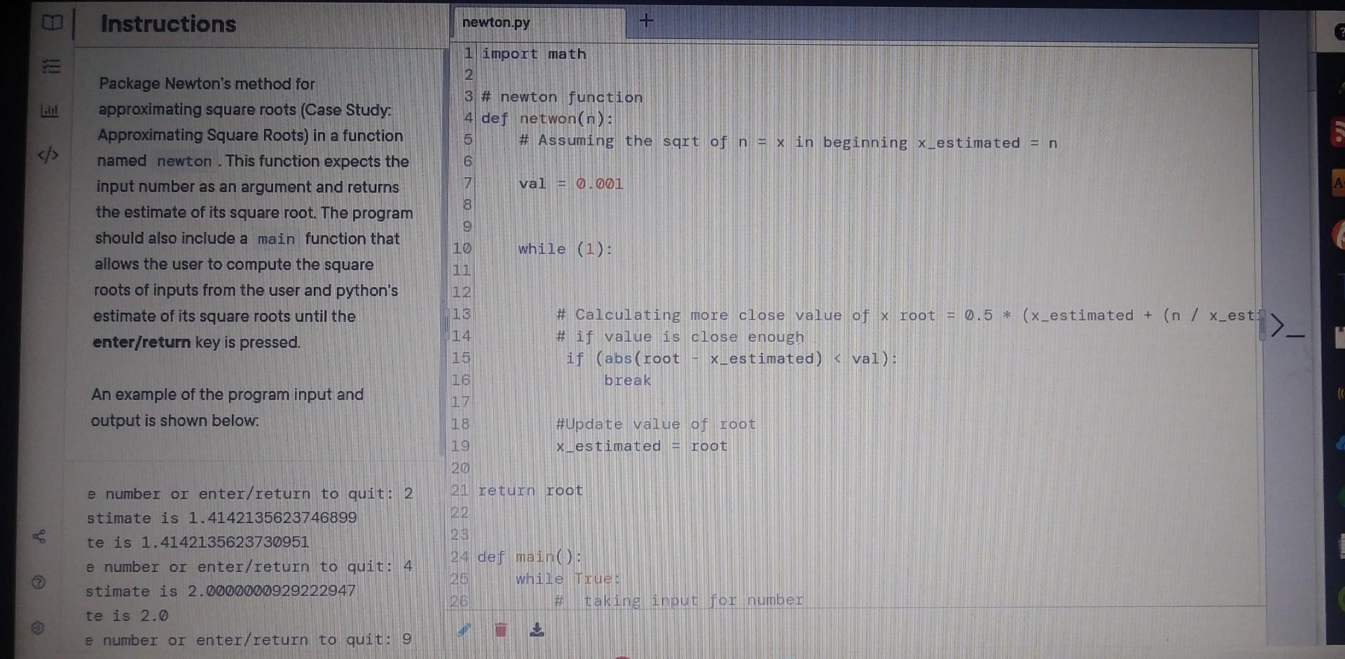 Solved Can I get an clear answer? Because the task says | Chegg.com