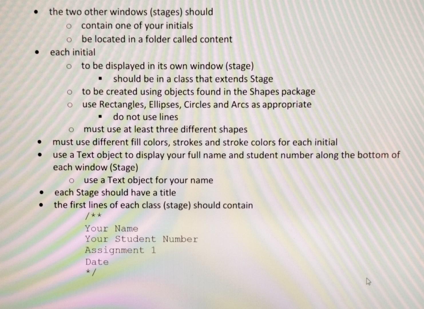 Solved Programming Style follow the programming style | Chegg.com