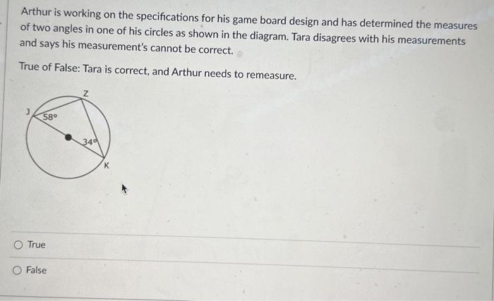 Solved Arthur is working on the specifications for his game | Chegg.com