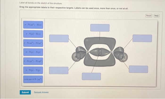 Solved Label the structure of COC12, including overlapping | Chegg.com
