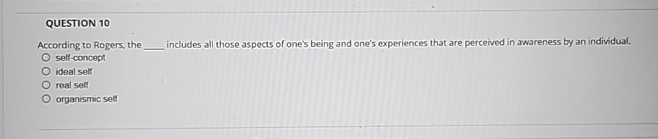 Solved QUESTION 10According to Rogers, the includes all | Chegg.com