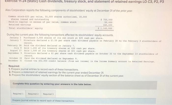 Solved Alex Corporation reports the following components of | Chegg.com