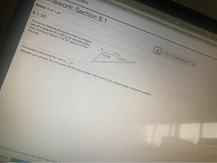 Solved 021 Ework Section 8 1 Score 0 Of 1 Pt Yer Homework