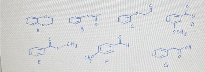 Solved Compounds J and K both have the formula C8H8O2. Their | Chegg.com