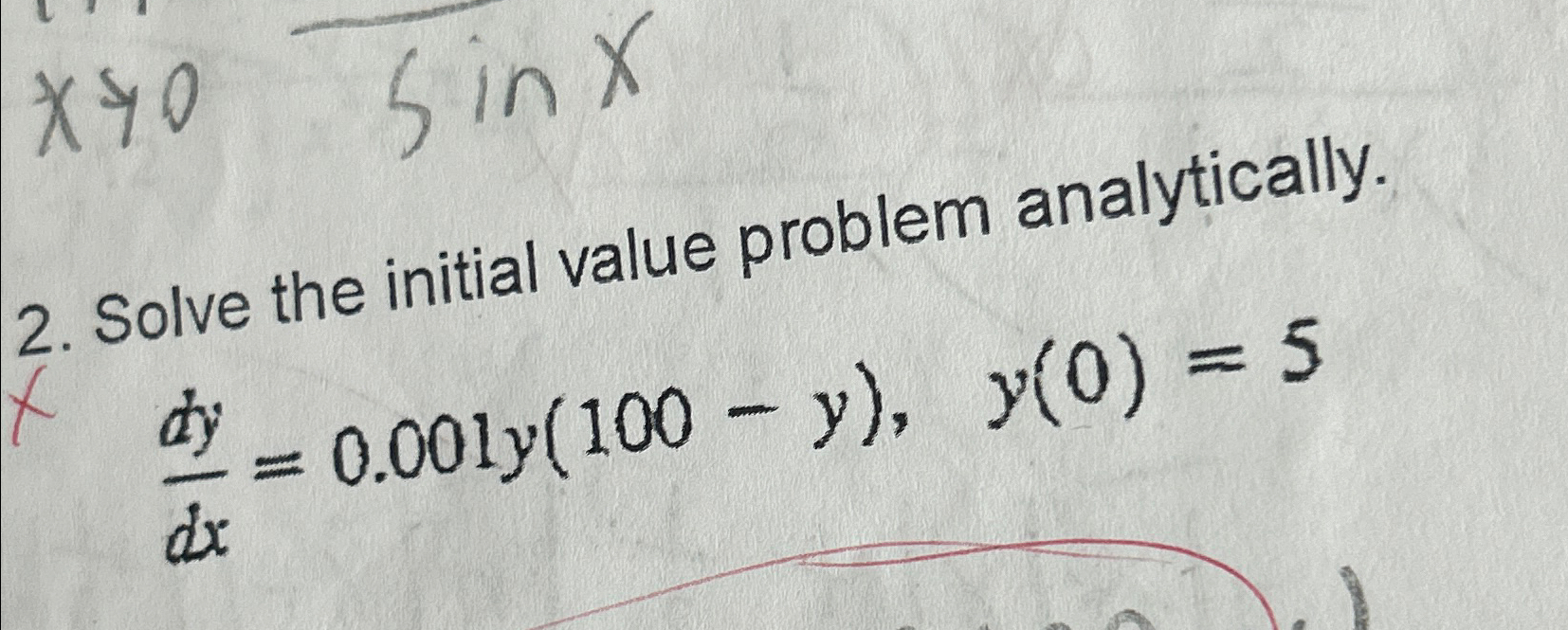 Solved Solve the initial value problem | Chegg.com