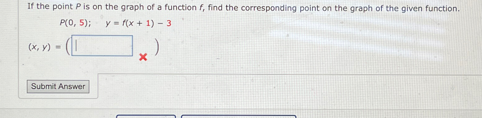 Solved If the point P ﻿is on the graph of a function f, | Chegg.com