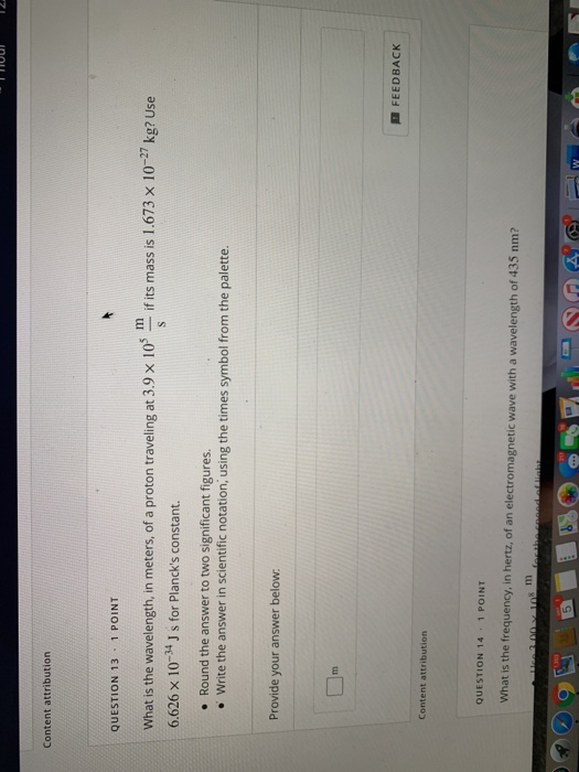 Solved Content attribution QUESTION 13. 1 POINT - if its | Chegg.com