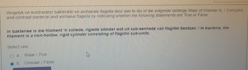 Solved Vergelyk en kontrasteer bakteriele en archaeale | Chegg.com