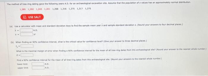 Solved (s) Use a calculator wah mean and standard deviatien | Chegg.com