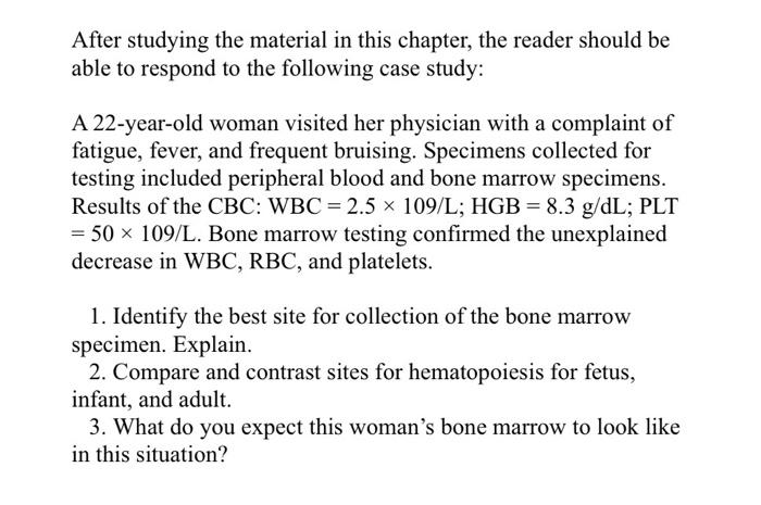 Solved After studying the material in this chapter, the | Chegg.com