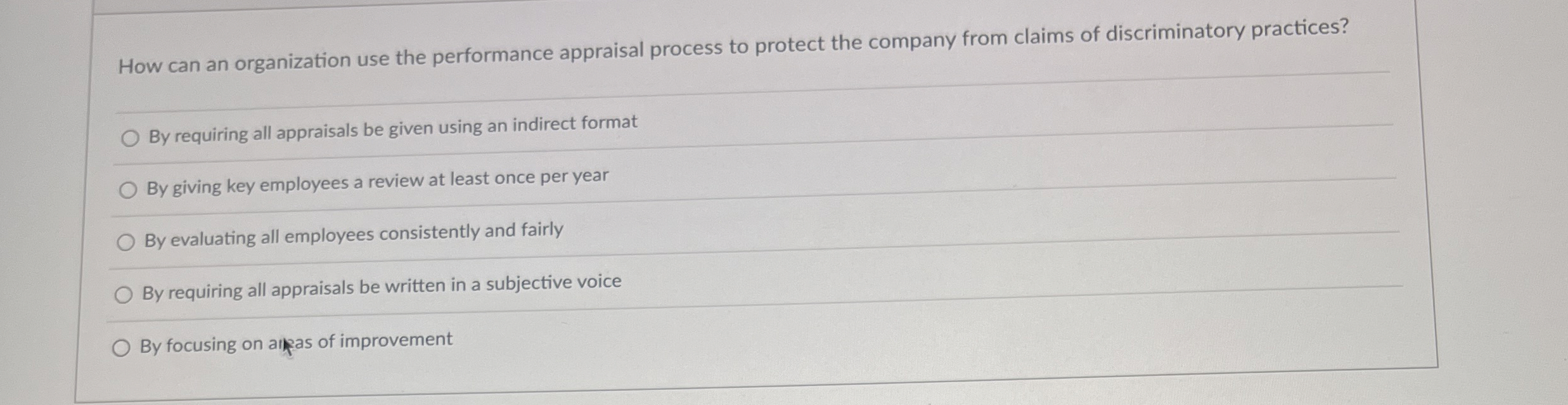 Solved How can an organization use the performance appraisal | Chegg.com