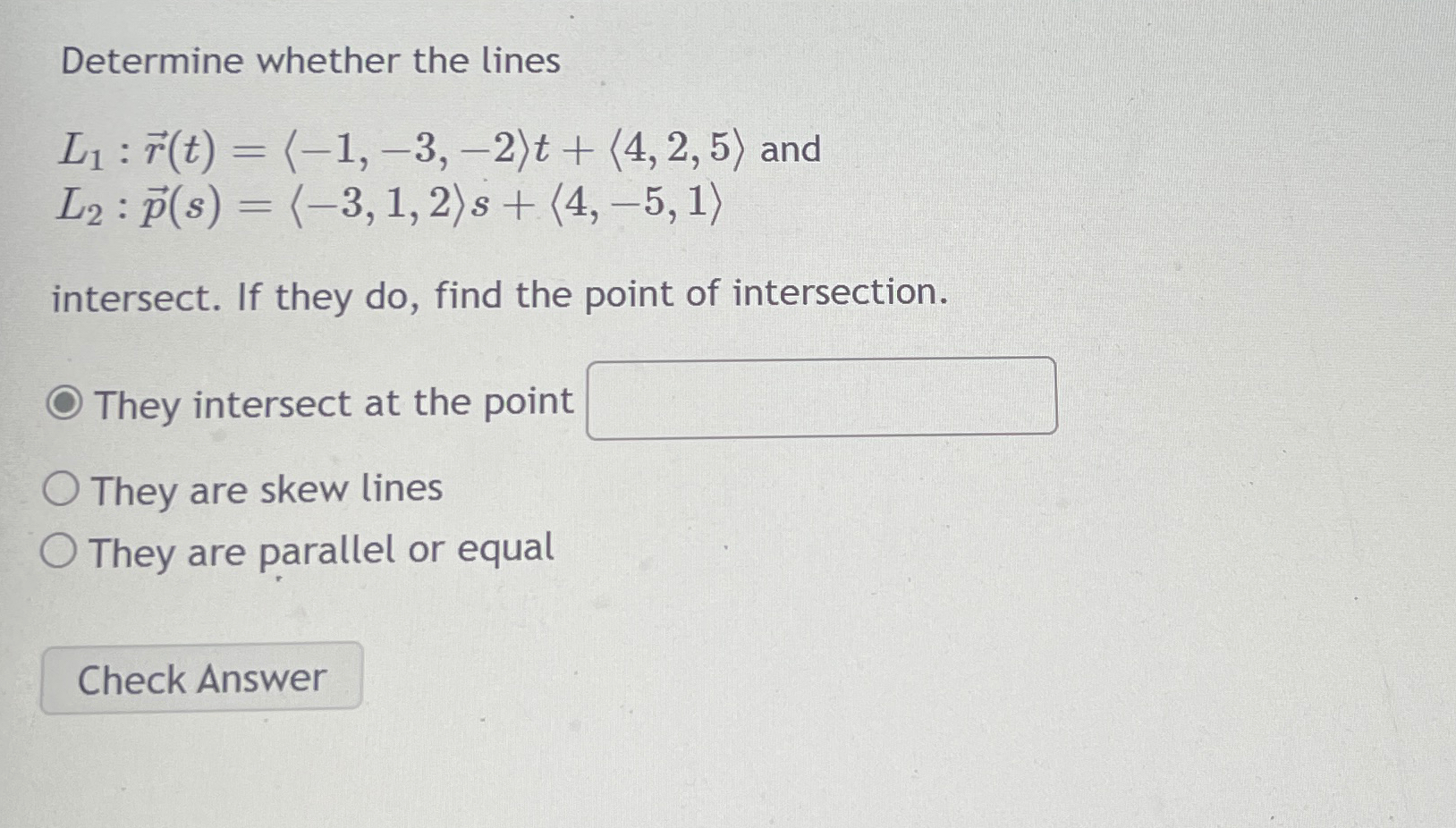 Solved Determine whether the | Chegg.com