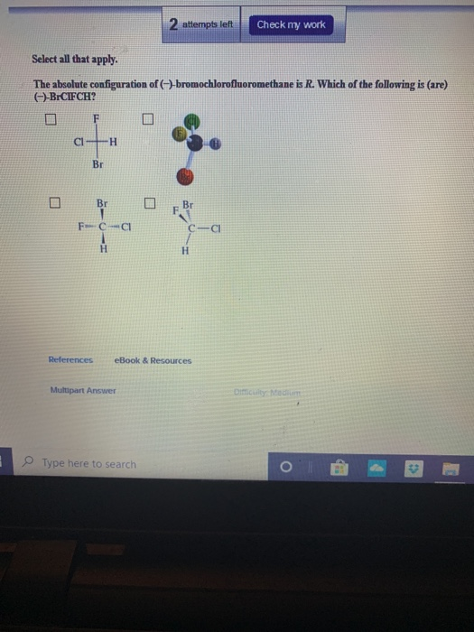 Solved 2 attempts left Check my work Select all that apply. | Chegg.com
