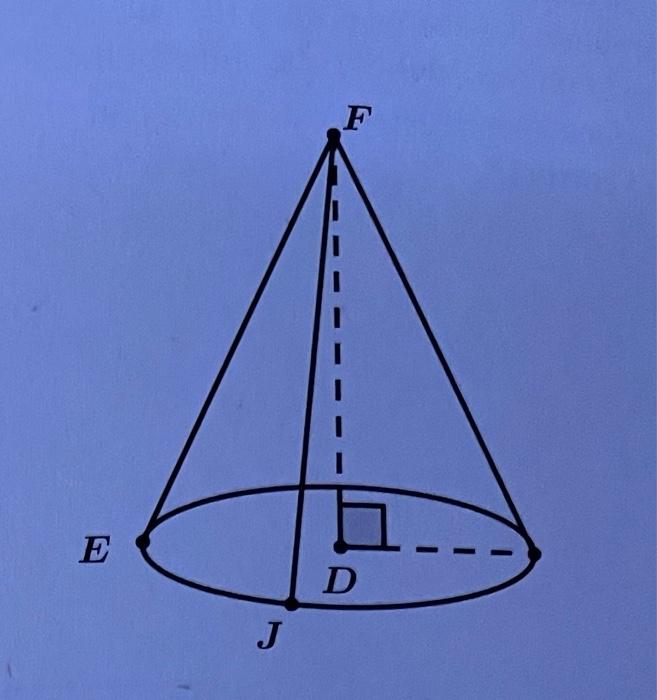 Solved 1. If the plane intersected the cone on a slant, so | Chegg.com