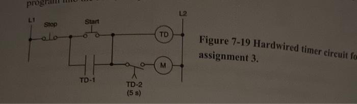 Solved Prepare an I/O connection diagram and ladder logic | Chegg.com