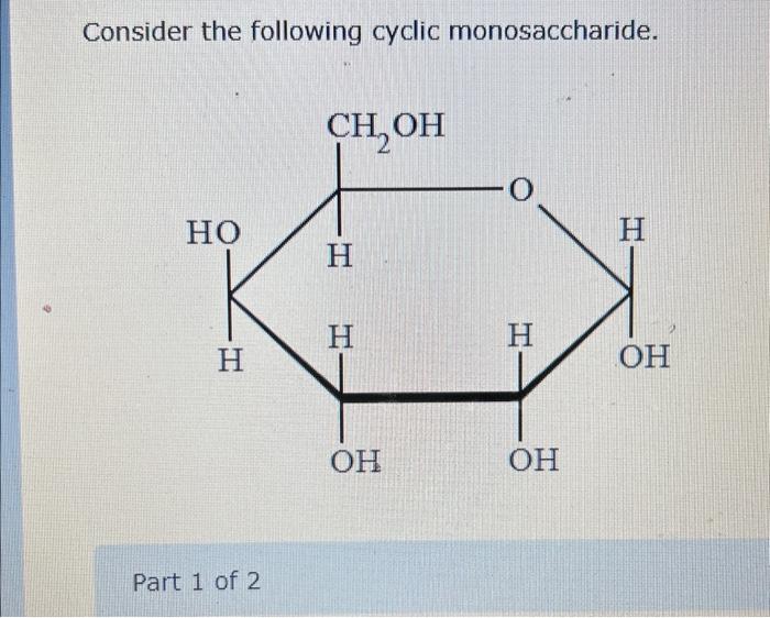 Solved Convert the aldohexose to the β anomer using a | Chegg.com