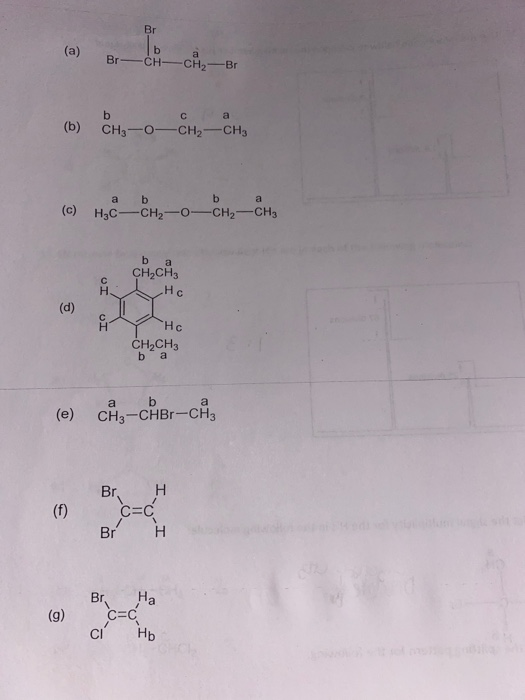 Solved 18. Predict the splitting pattern for the following. | Chegg.com