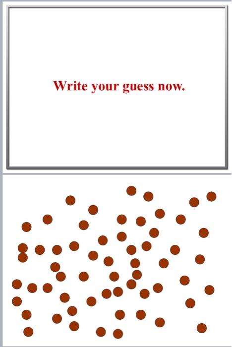 Solved COUNTING DOTS Submit response as text. Take the | Chegg.com