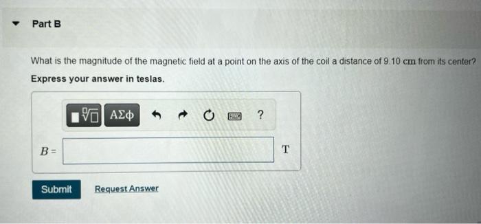 Solved A closely wound, circular coil with a diameter of | Chegg.com