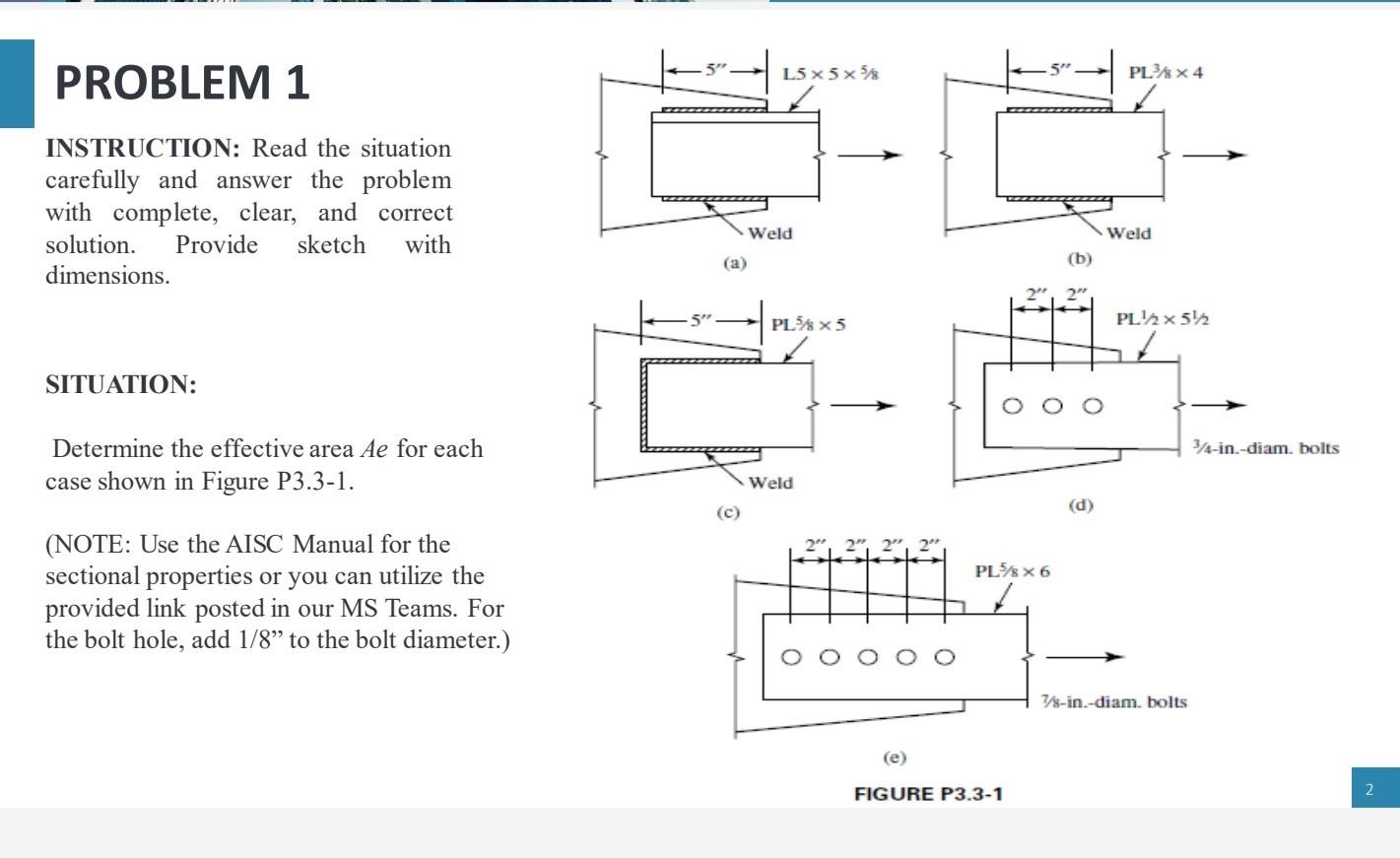 Solved INSTRUCTION: Read the situation carefully and answer | Chegg.com