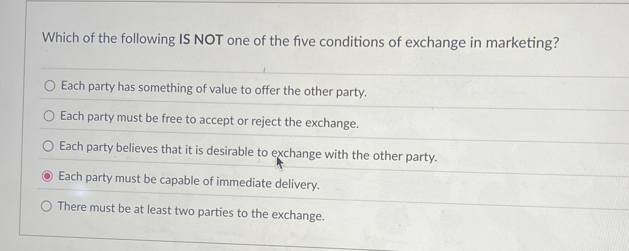 Solved Which of the following IS NOT one of the five | Chegg.com