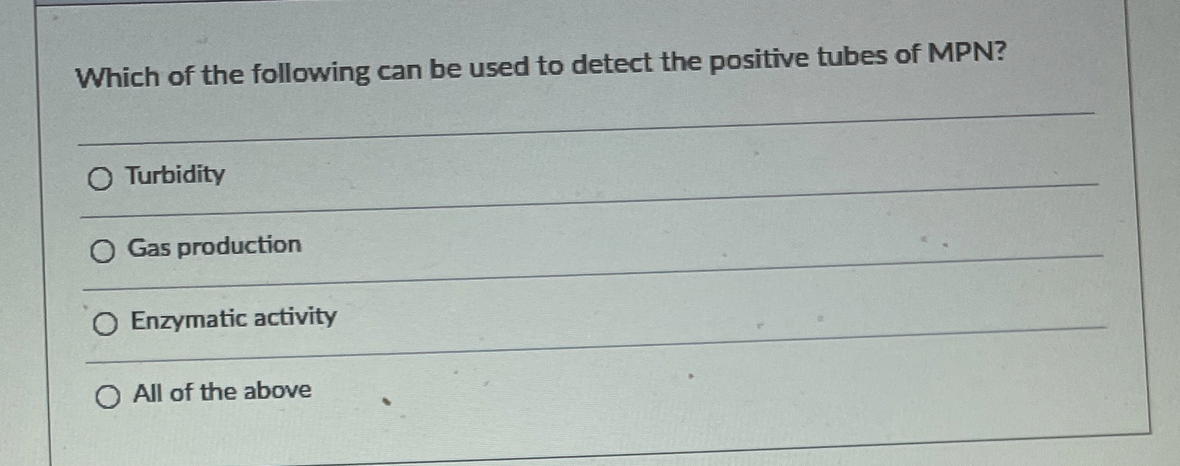 Solved Which of the following can be used to detect the | Chegg.com