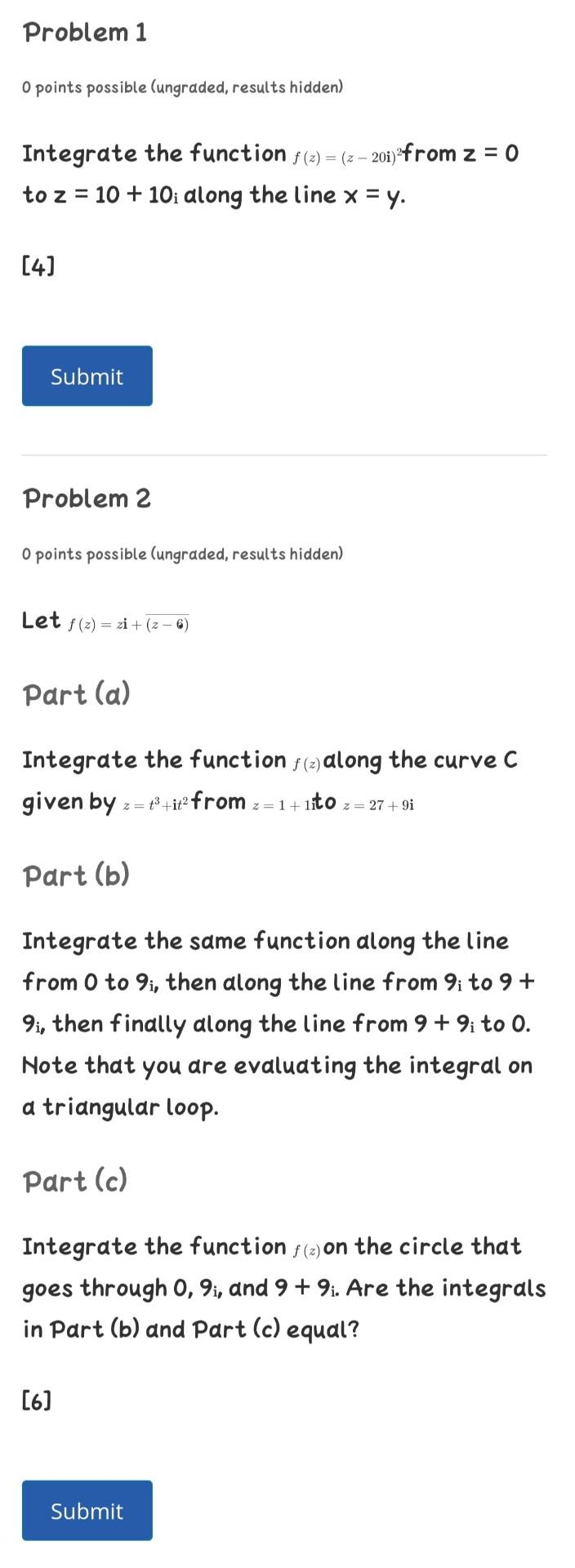 Solved Problem 1 O points possible (ungraded, results | Chegg.com