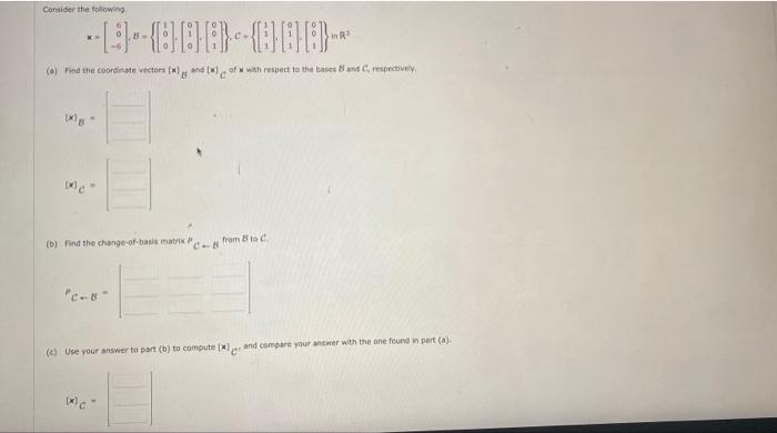 Solved Consider the follawing | Chegg.com