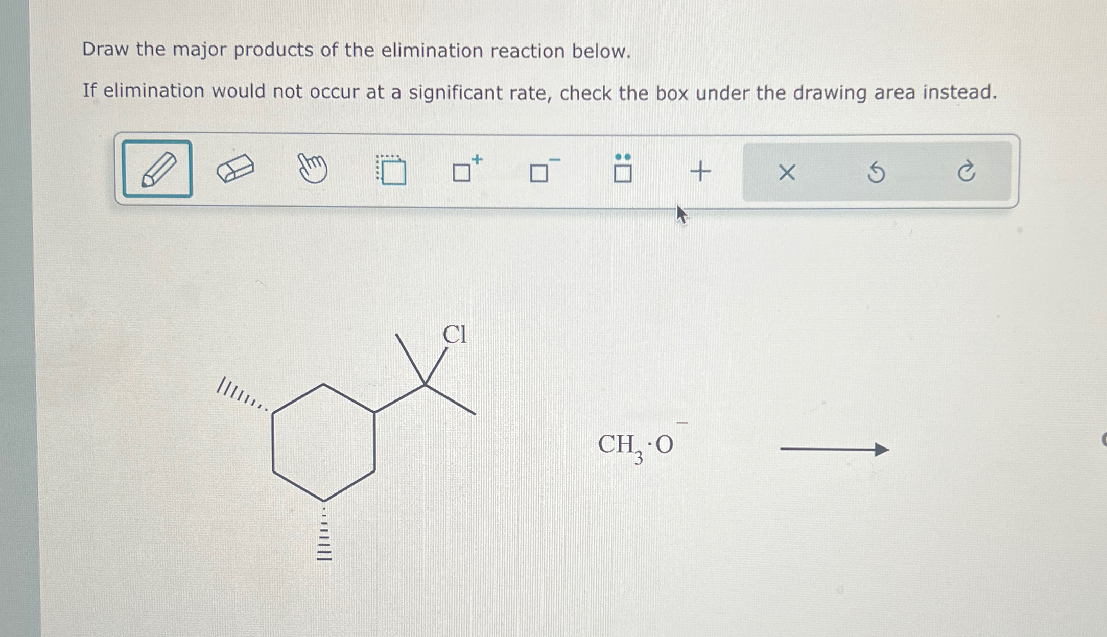 Solved Draw the major products of the elimination reaction | Chegg.com