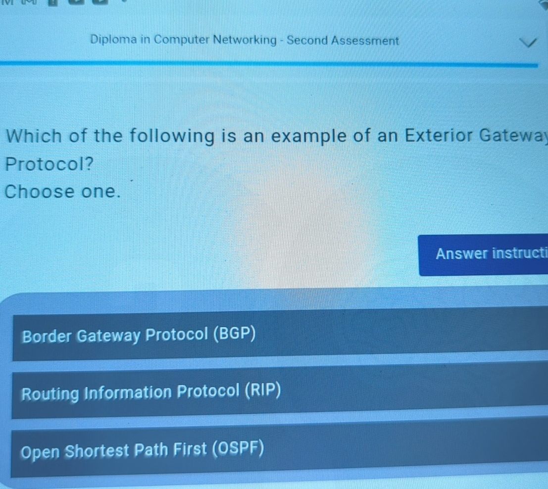 Solved Diploma in Computer Networking - ﻿Second | Chegg.com